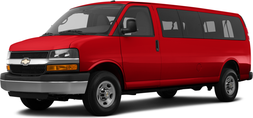 Used 2015 Chevrolet Express 3500 Passenger LT Extended Van 3D Prices ...