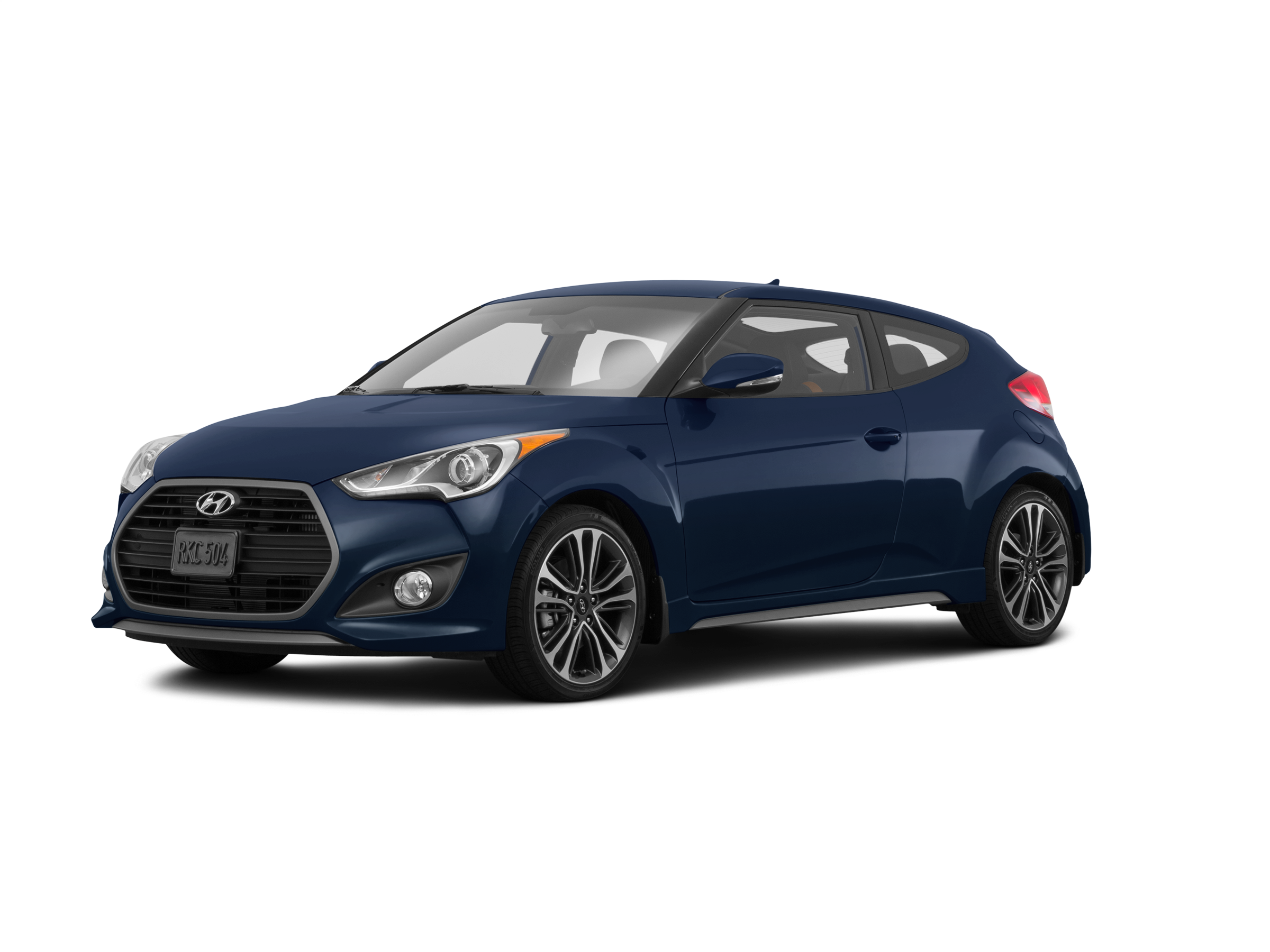 Hyundai Veloster Turbo Blue Interior