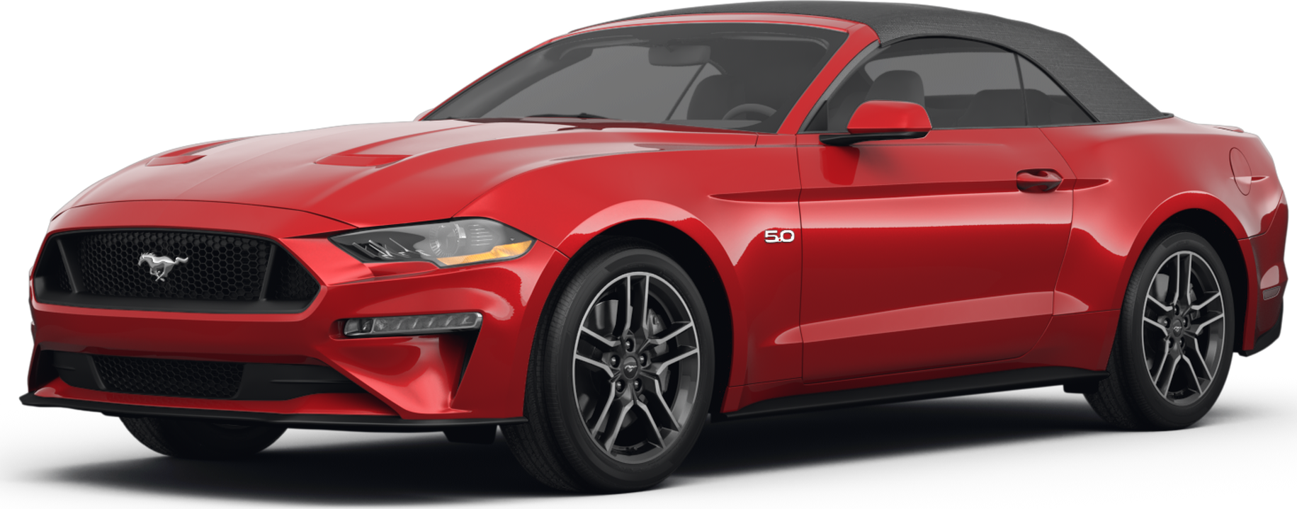 2022 Ford Mustang Convertible Red