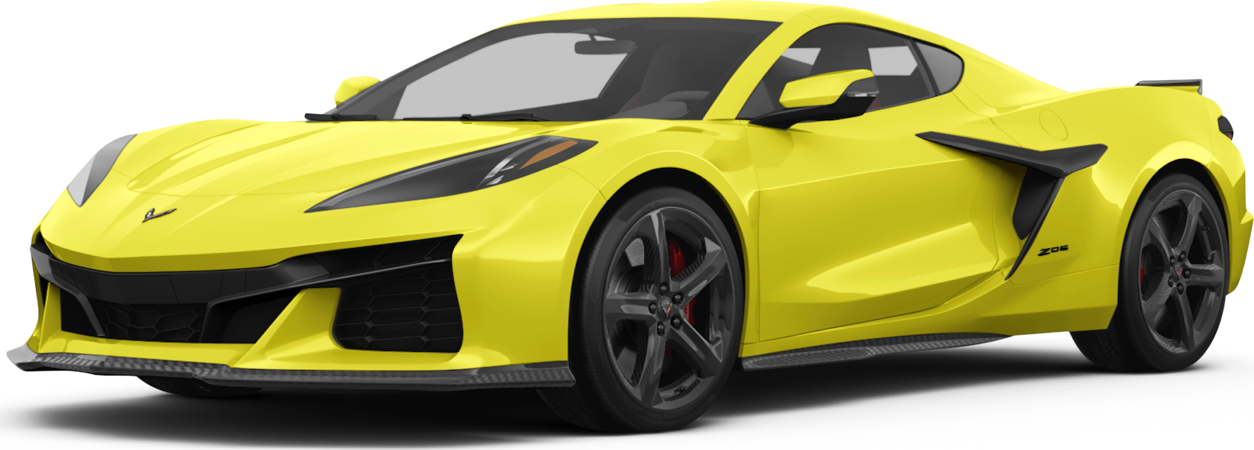 2024 Corvette Stingray Behang Geel New 2024 Chevrolet Corvette