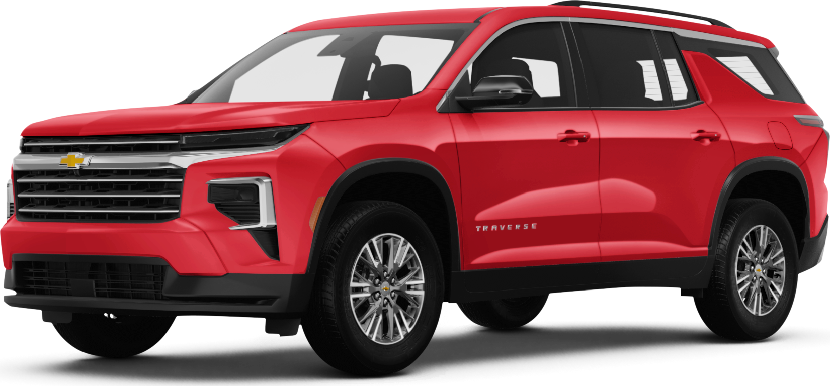 red chevy traverse