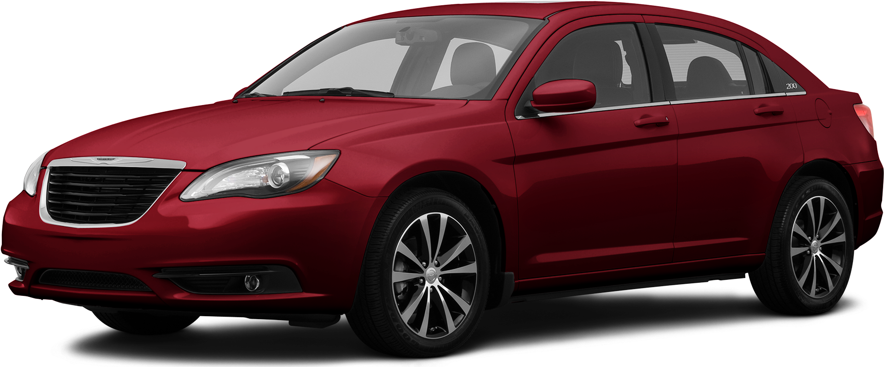 Chrysler 200 2013 Red 2013 Chrysler 200 Limited