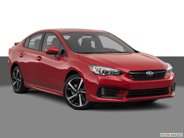 2022 Subaru Impreza Sedan Red