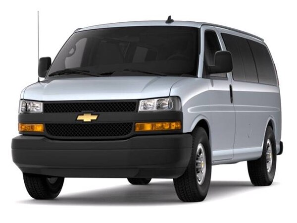 Used 2020 Chevy Express 3500 Passenger LT Extended Van 3D Prices ...
