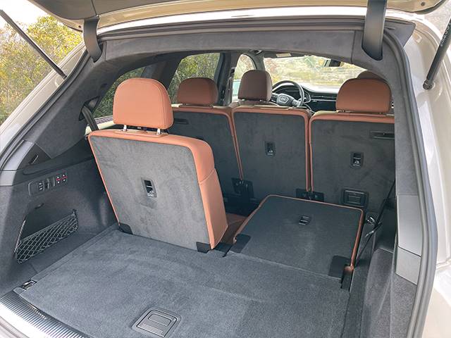 Audi Q7 Interior 2024 Third Row